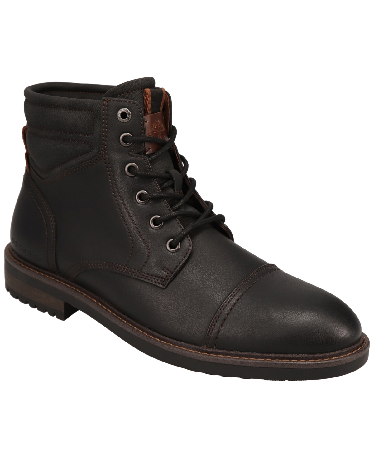 Click here for Dockers Mens Bannister Burnished Chukka Cap-Toe Bo... prices