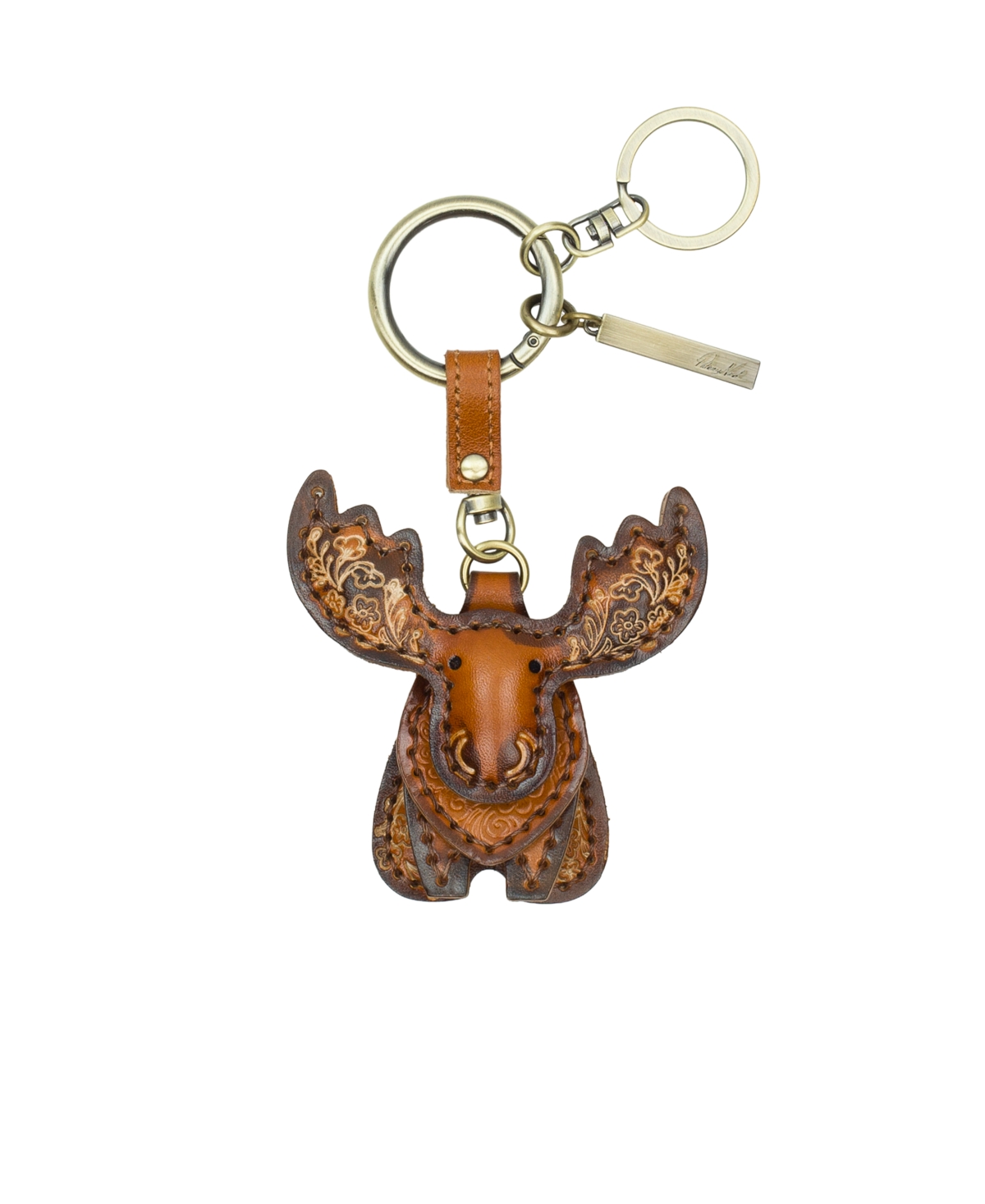 Click here for Patricia Nash Nordic Noble Moose Leather Bag Charm... prices