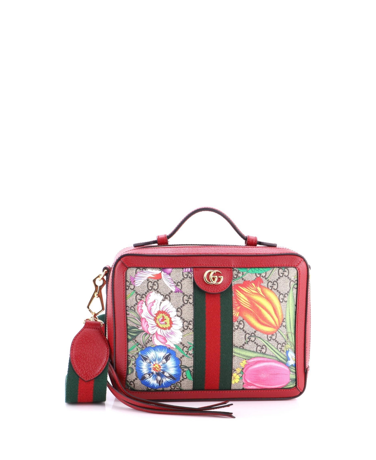 Click here for Pre-Owned Gucci Small Ophidia Zip Around Camera Ba... prices