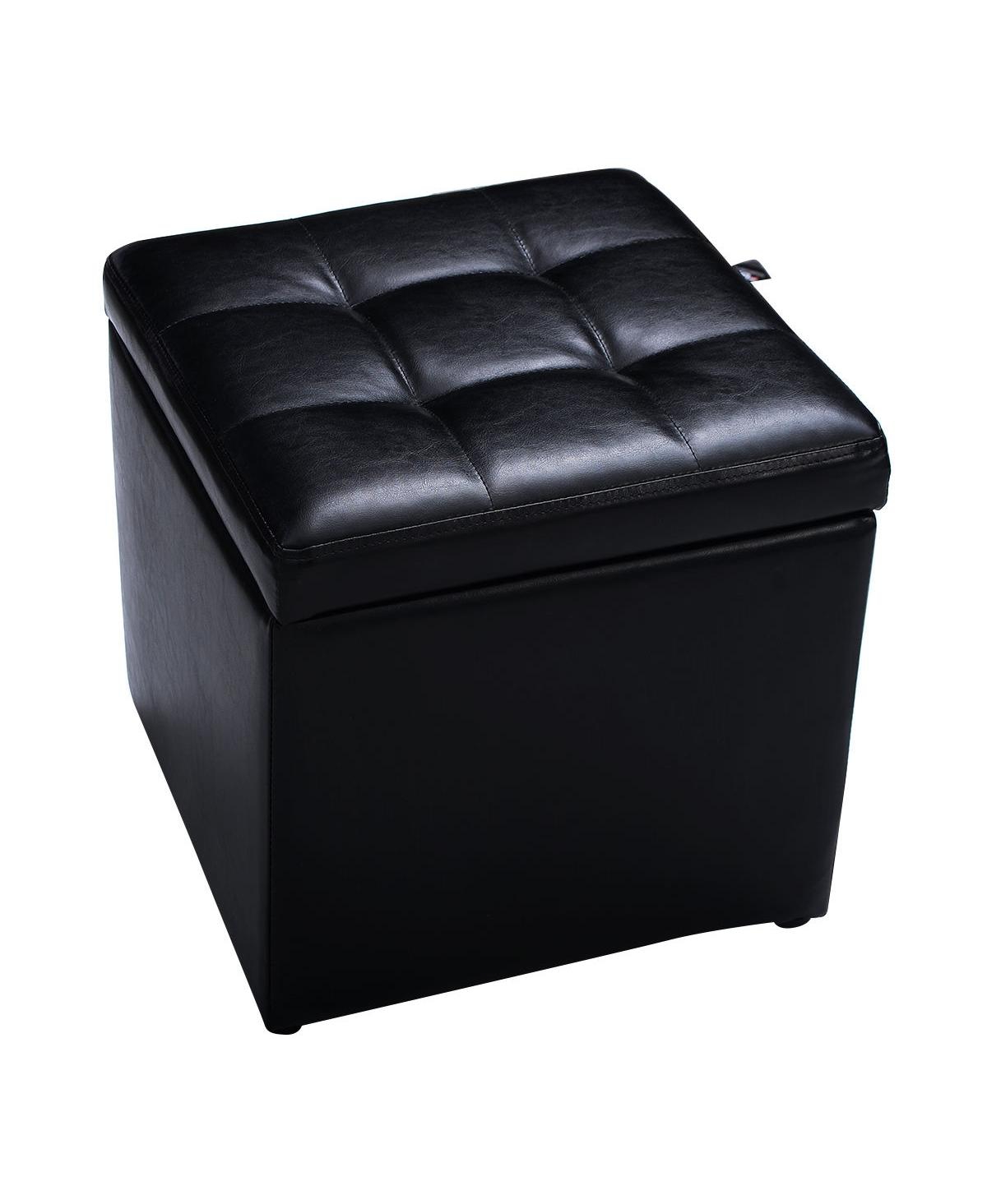 Click here for sumyeg 16-Inch Ottoman Pouffe with Hinge Top Stora... prices