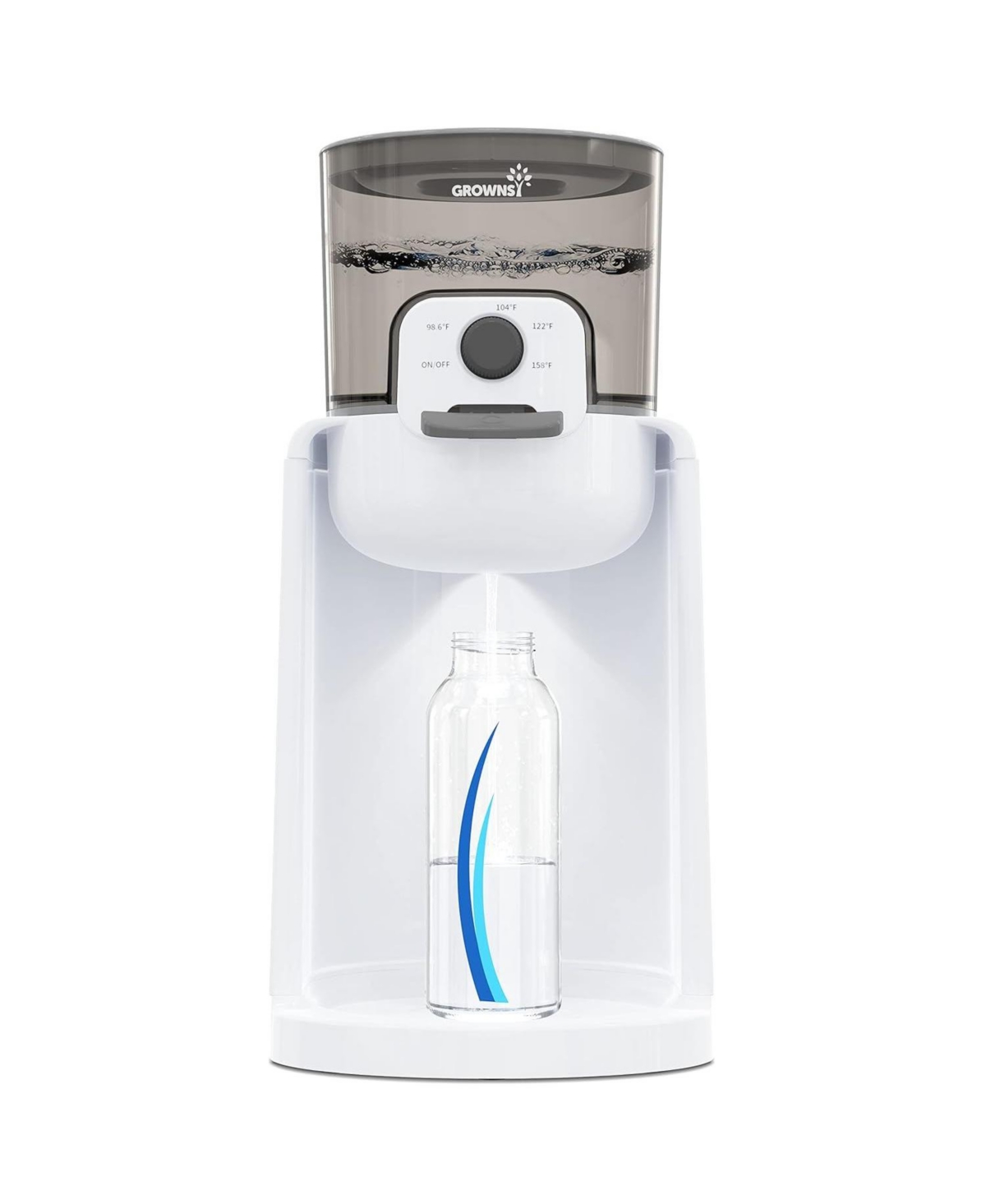 Click here for Grownsy Baby Instant Bottle Warmer - White prices