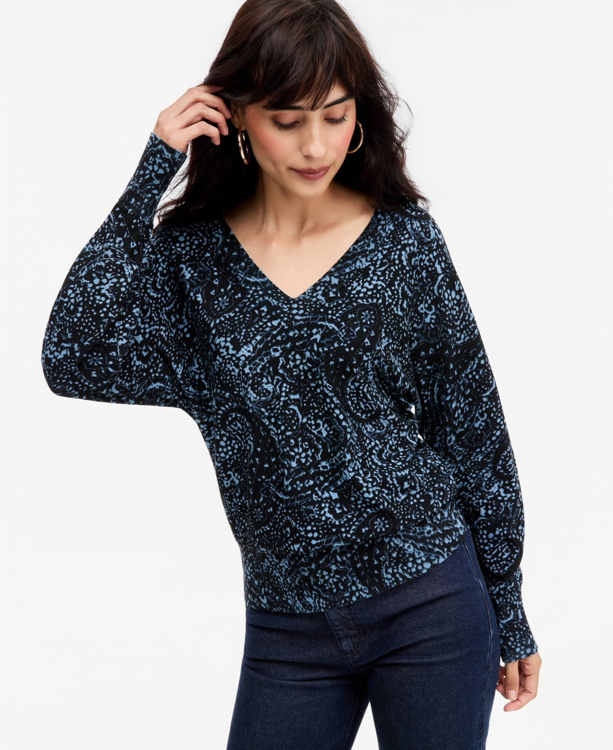 Click here for I.n.c. International Concepts Womens Print Double... prices