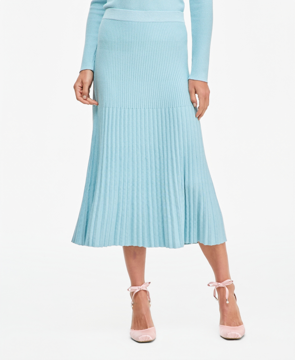 Click here for I.n.c. International Concepts Womens Pleated Rib S... prices