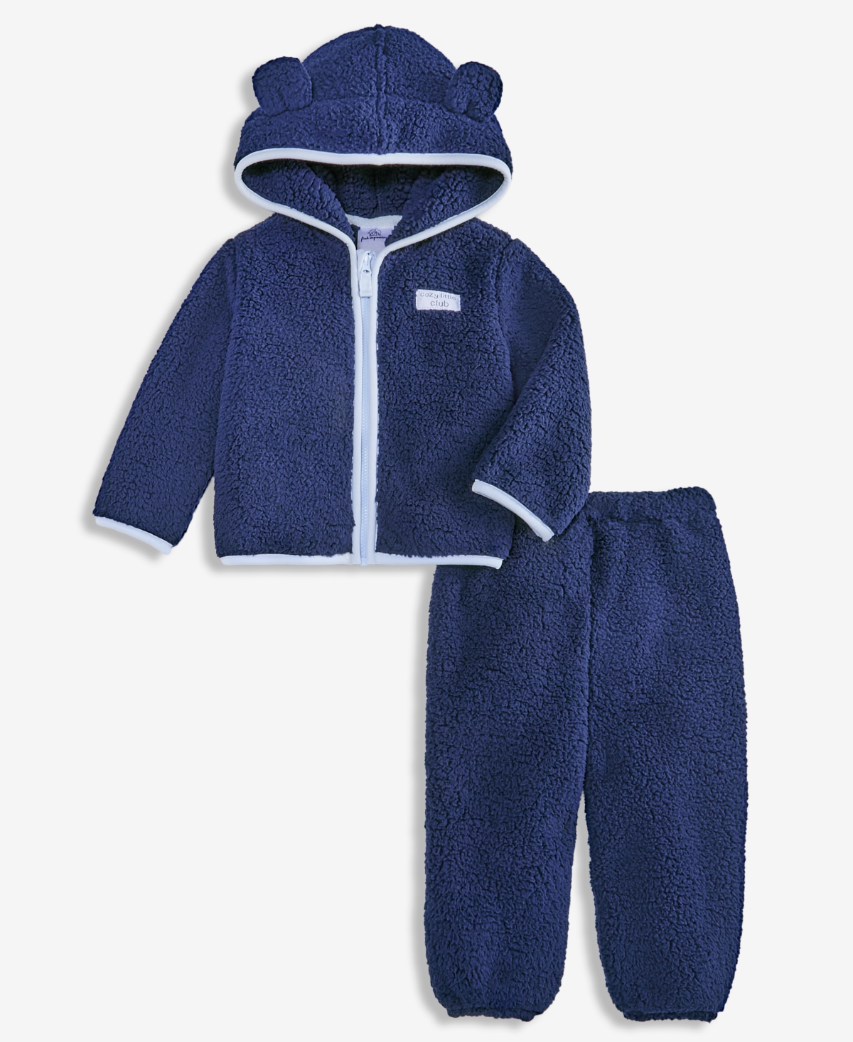 Click here for First Impressions Baby Boys 3M-24M Faux-Sherpa Hoo... prices