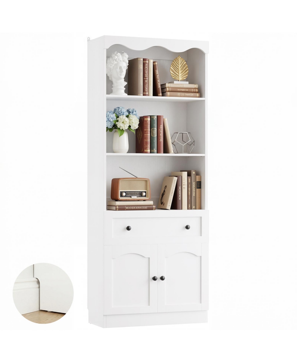 Click here for Aheaplus 80 Tall Kitchen Pantry Cabinet with Doors... prices