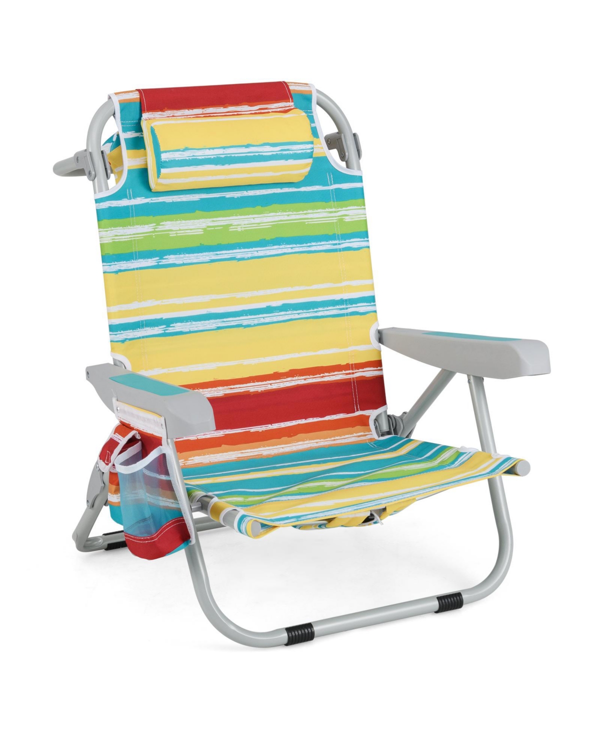 Click here for Sugift Foldable Backpack Beach Chair with 5-Positi... prices
