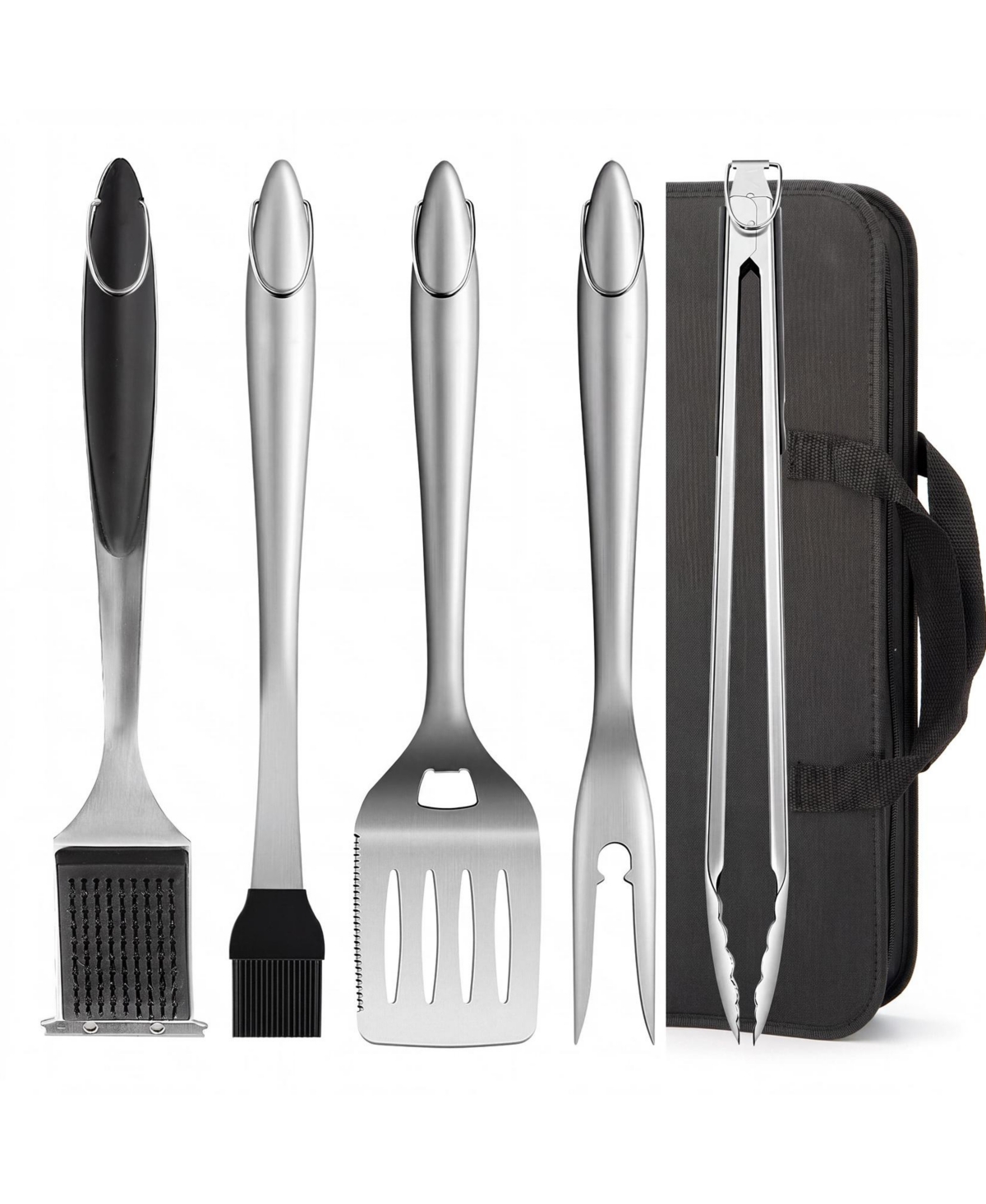Click here for Xo 5 Pack Stainless Steel Bbq Cooking Utensil Set... prices