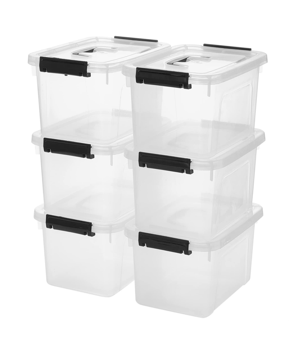 Click here for Xdovet Stackable Plastic Storage Bins with Lids La... prices