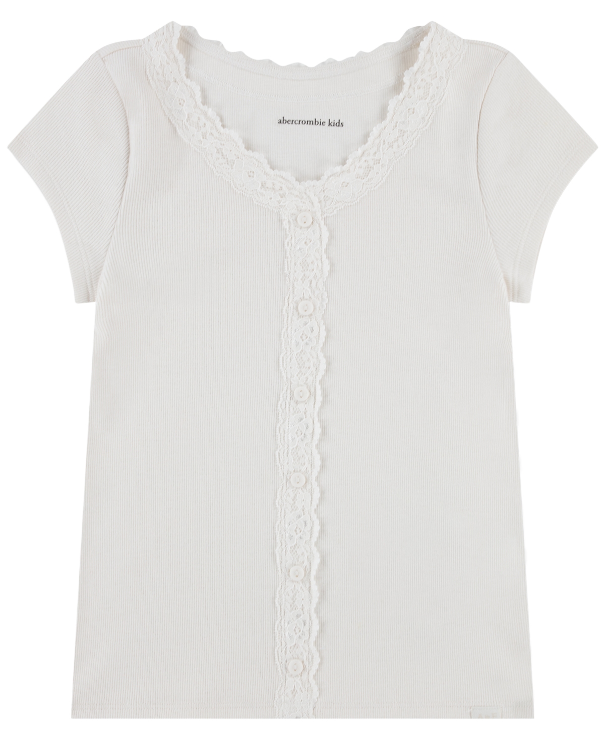Click here for abercrombie kids Girls 5-16 Lace-Trim Button-Front... prices
