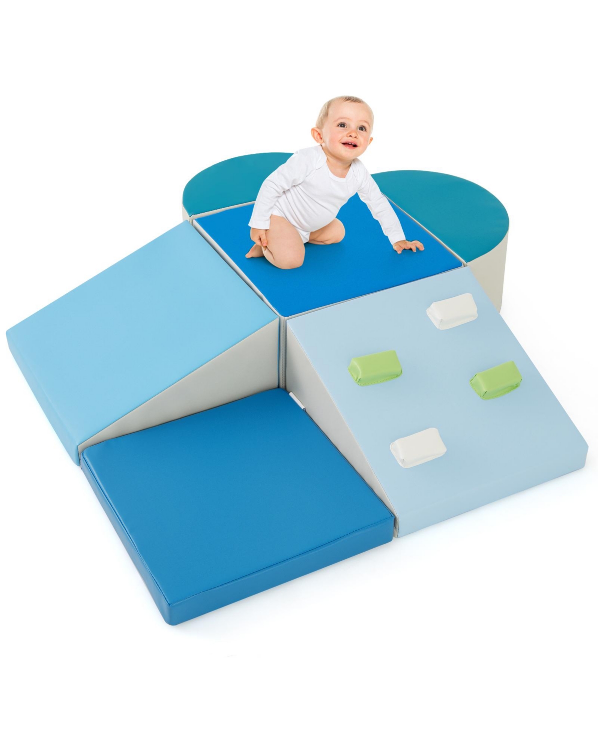 Click here for Mecale 6-Piece Soft Play Set for Toddlers with Cli... prices