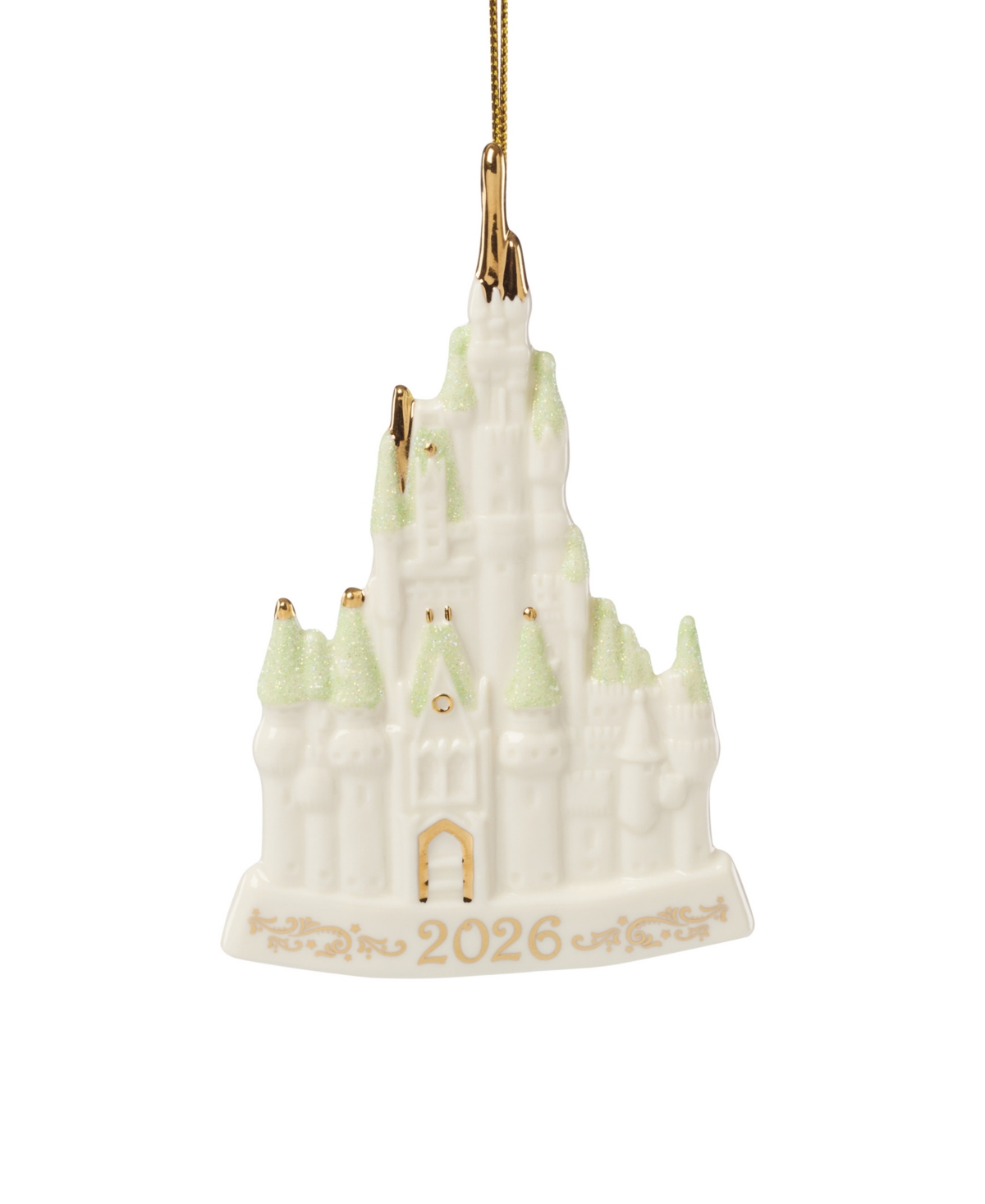 Click here for Lenox 2026 Dated Cinderellas Castle Ornament - Ivo... prices
