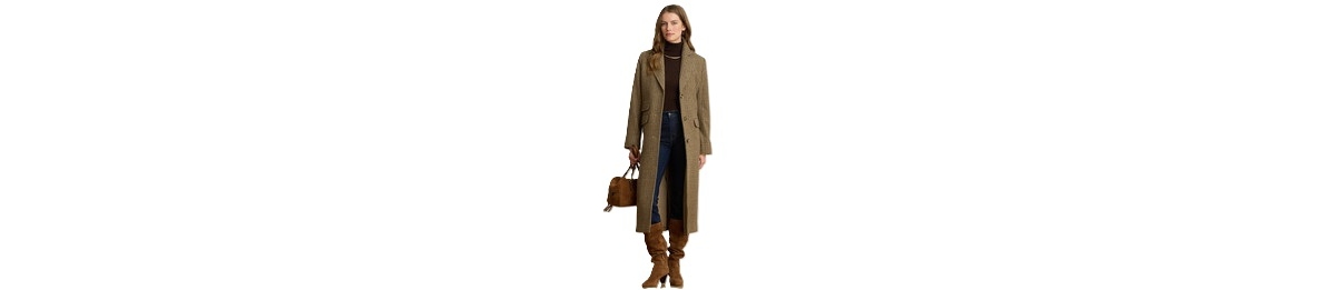 Click here for Lauren Ralph Lauren Womens Collared Wool Walker Co... prices