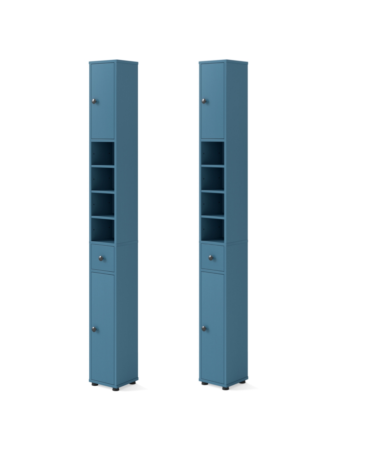 Click here for Costway Slim Bathroom Tall Cabinet with 2 Doors  1... prices
