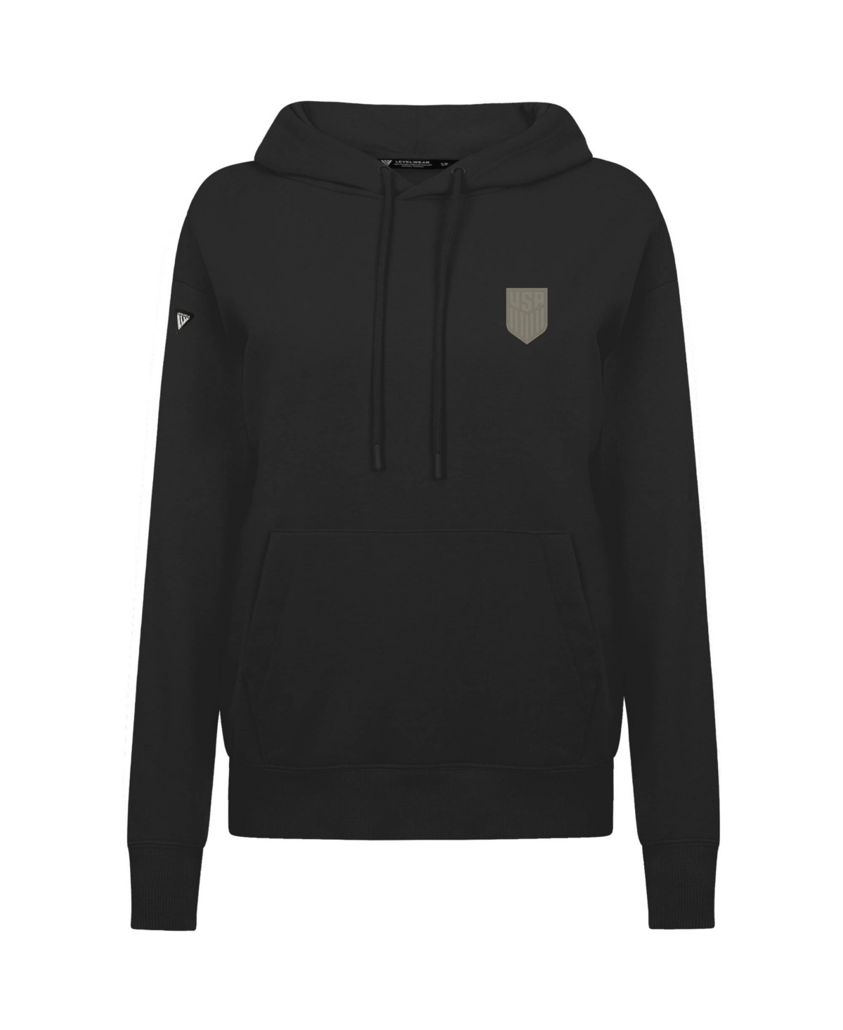 Click here for LevelWear Womens Black Usmnt Adorn Copper Hoodie -... prices