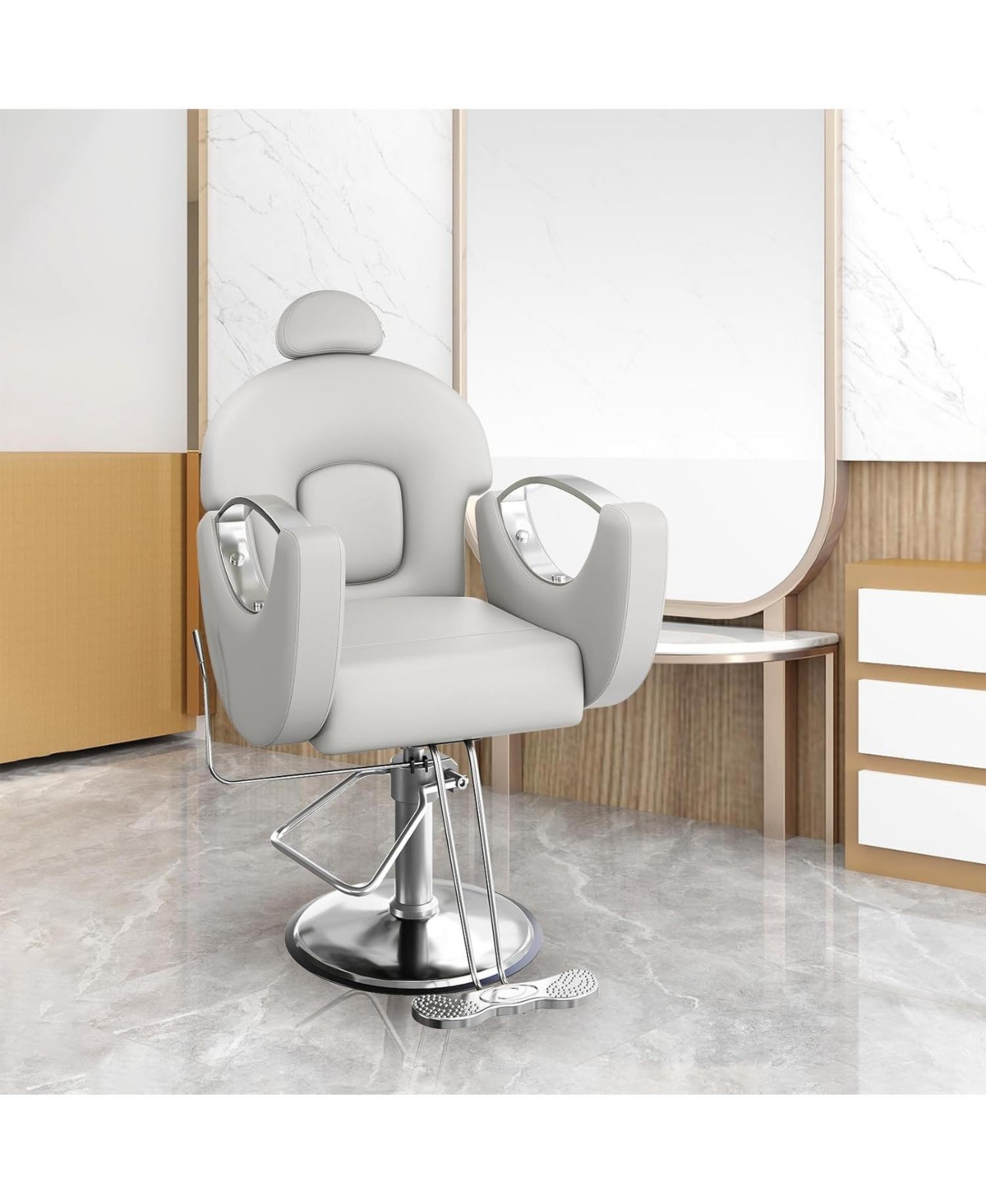 Click here for homfan Hydraulic Barber Salon Chair with Adjustabl... prices