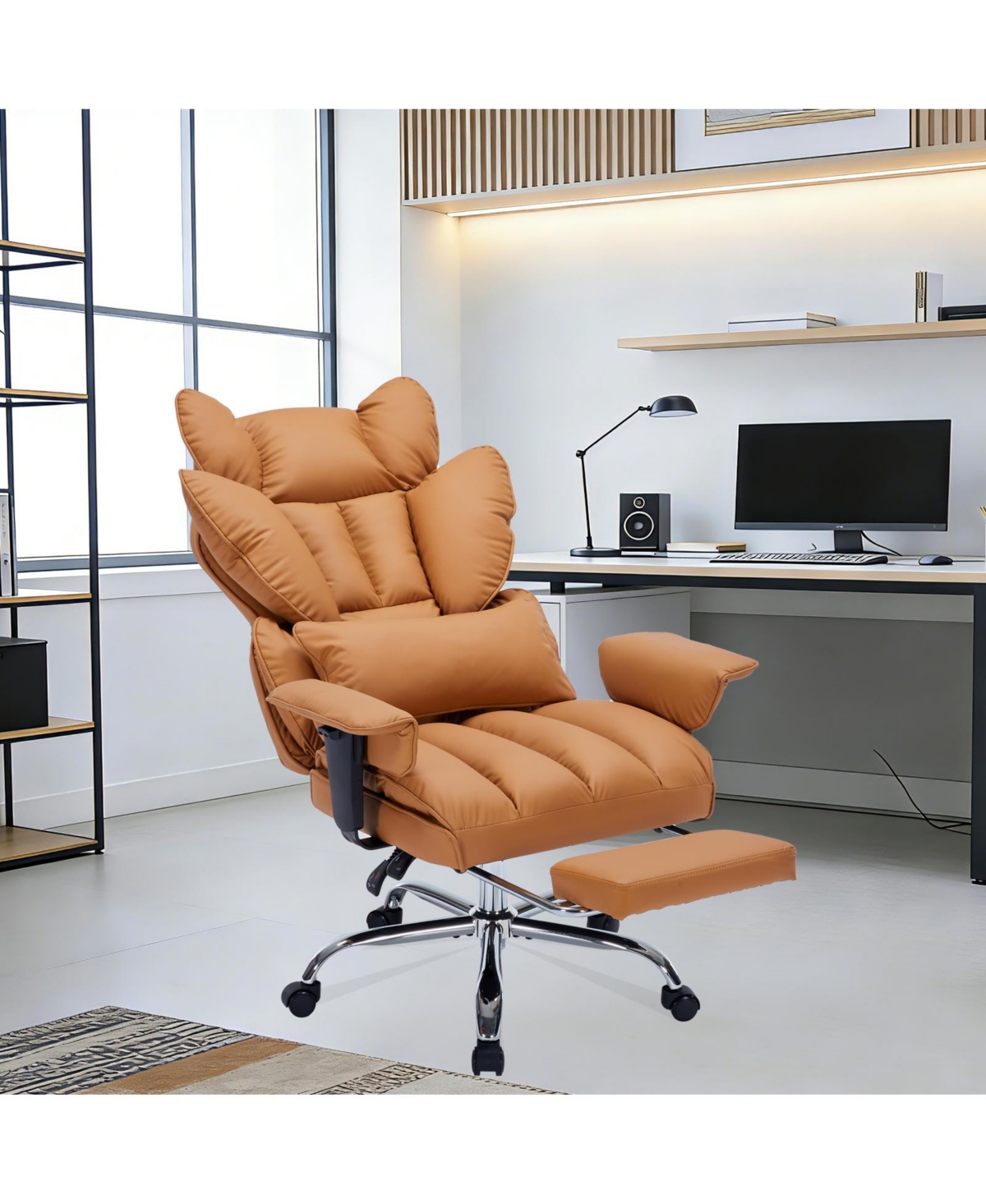 Click here for homfan Big and Tall Office Chair 400 lbs Leather E... prices