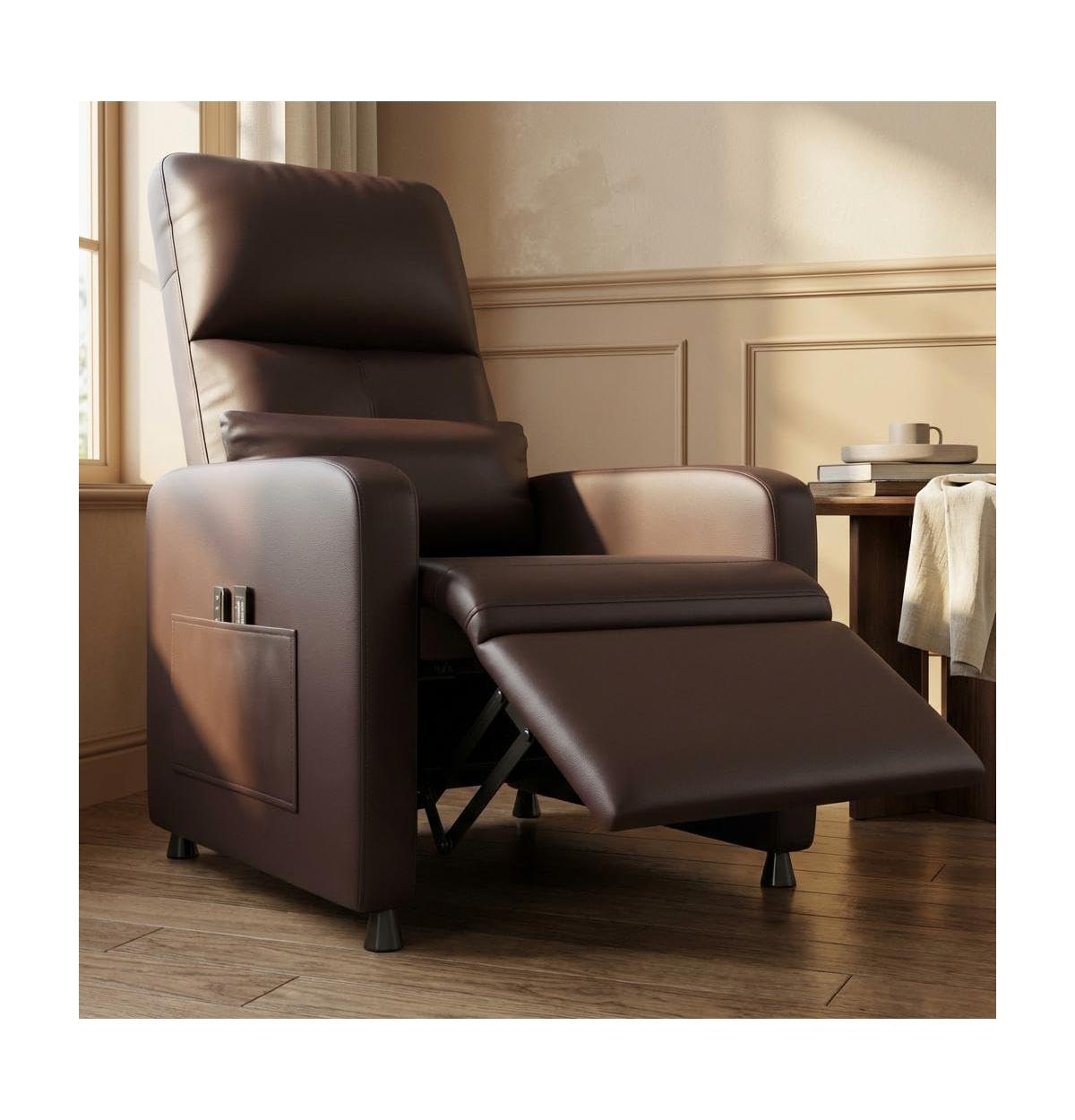 Click here for homfan Power Recliner Chair with Pu Leather  Adjus... prices