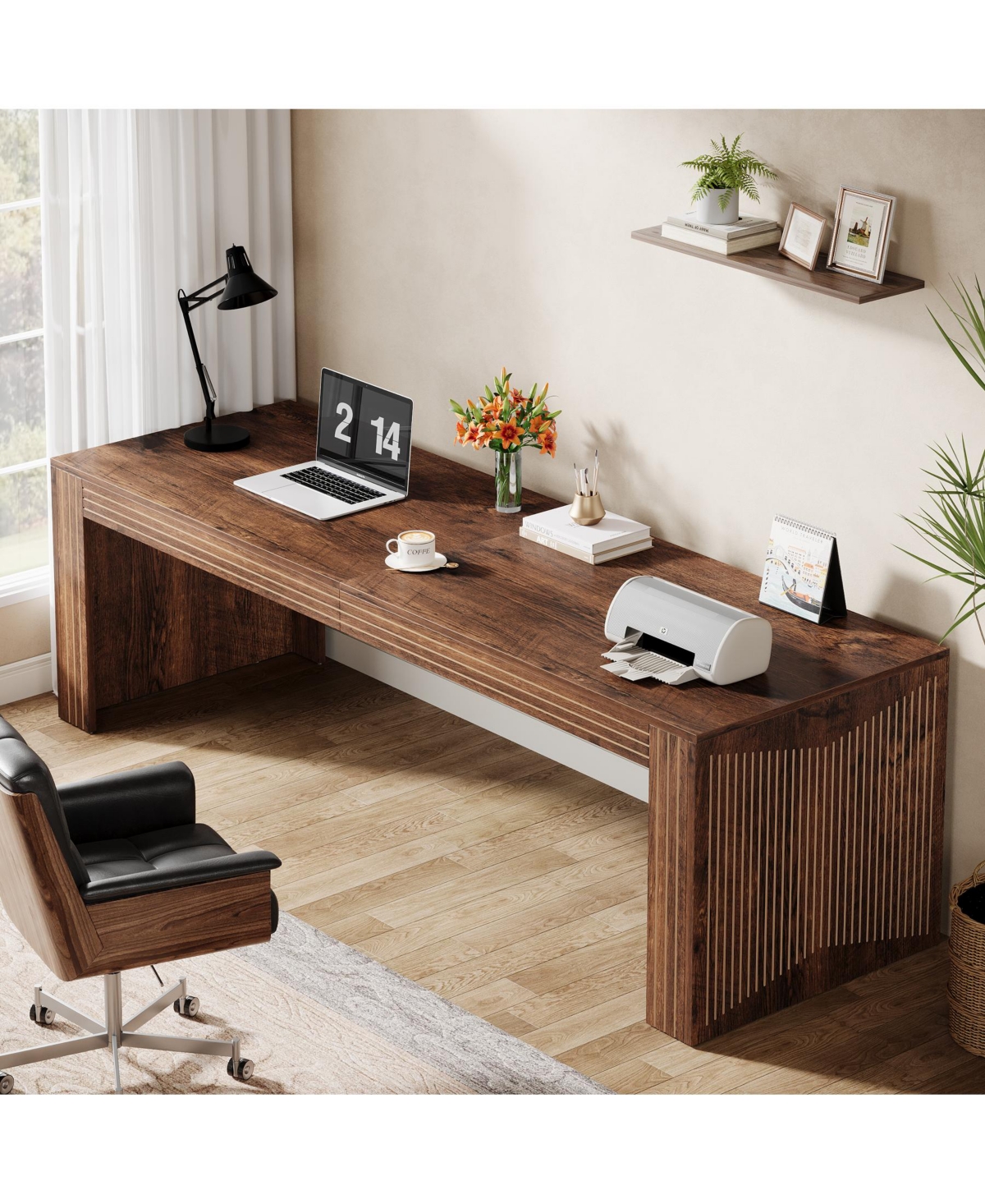Click here for Tribesigns 79-Inch Extra Long Desk  Two Person Des... prices