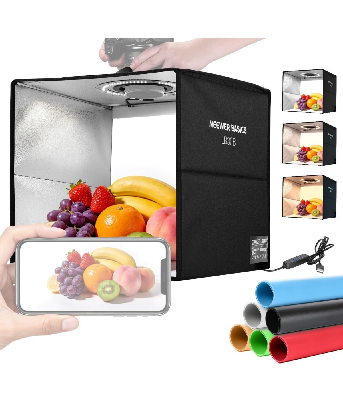 Click here for Neewer LB30B Photo Studio Light Box prices