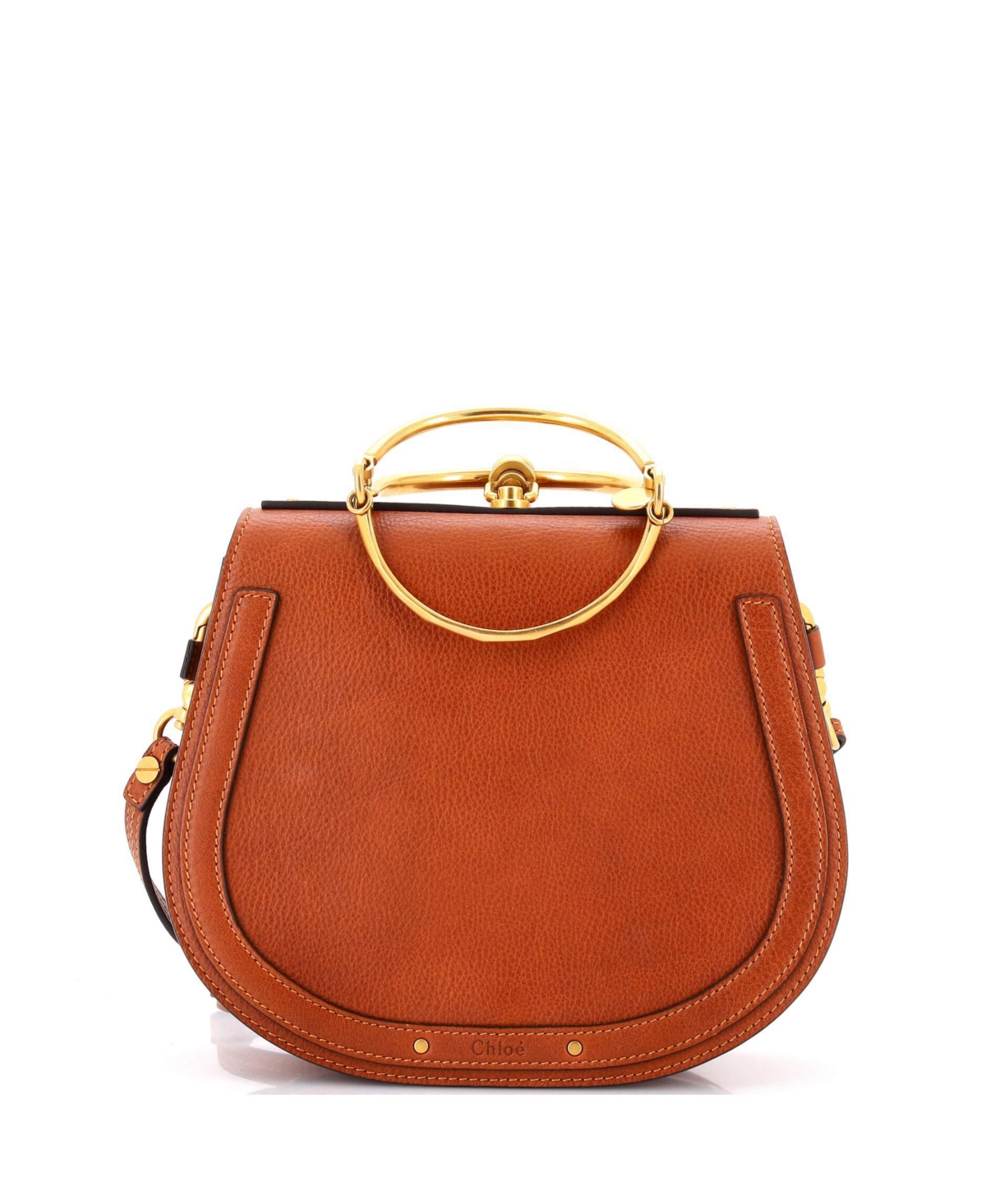 Click here for Pre-Owned Chloe Medium Nile Crossbody Bag Leather... prices