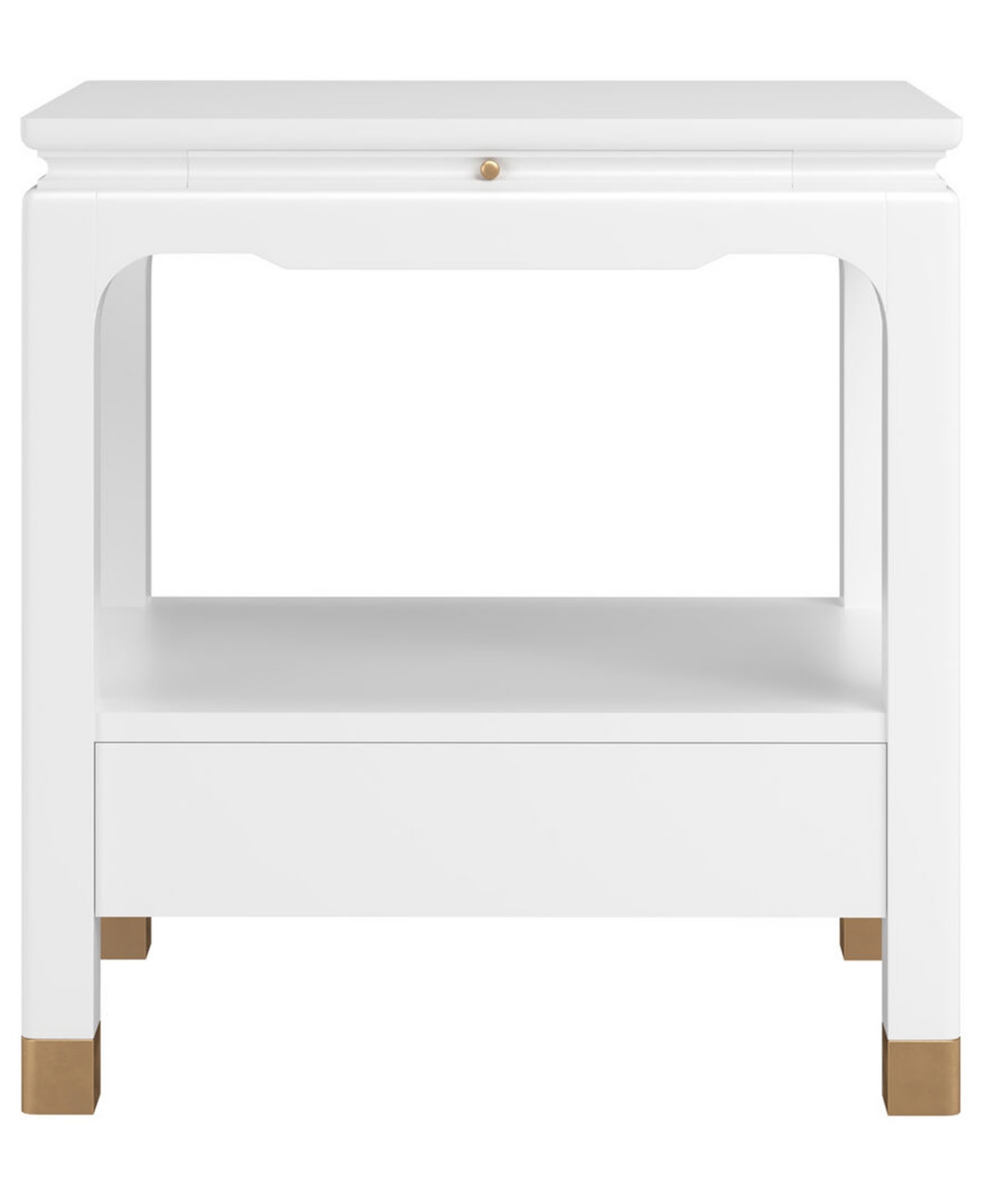 Click here for A.r.t. Furniture Eave 25.5 Wood Bedside Table - Wh... prices