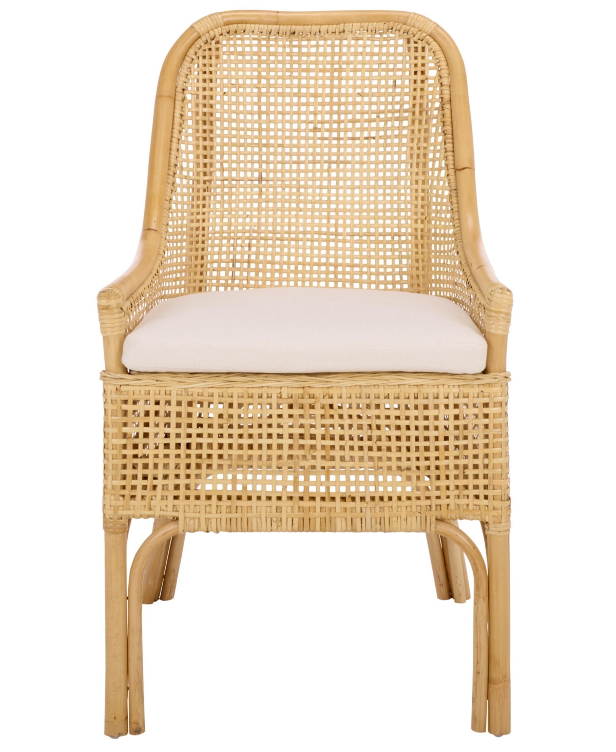 Click here for Alina Dining Chair With Cushion - Light natural /... prices