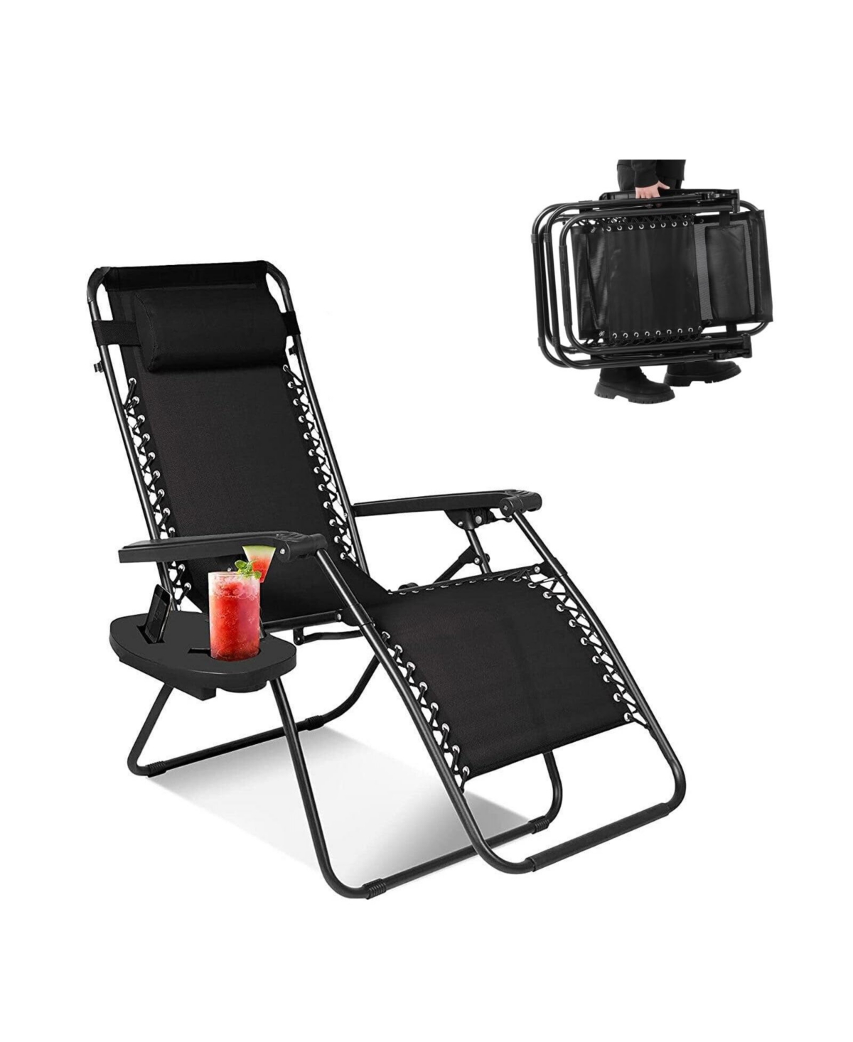 Click here for Aofar Zero Gravity Folding Reclining Lounge Chair... prices