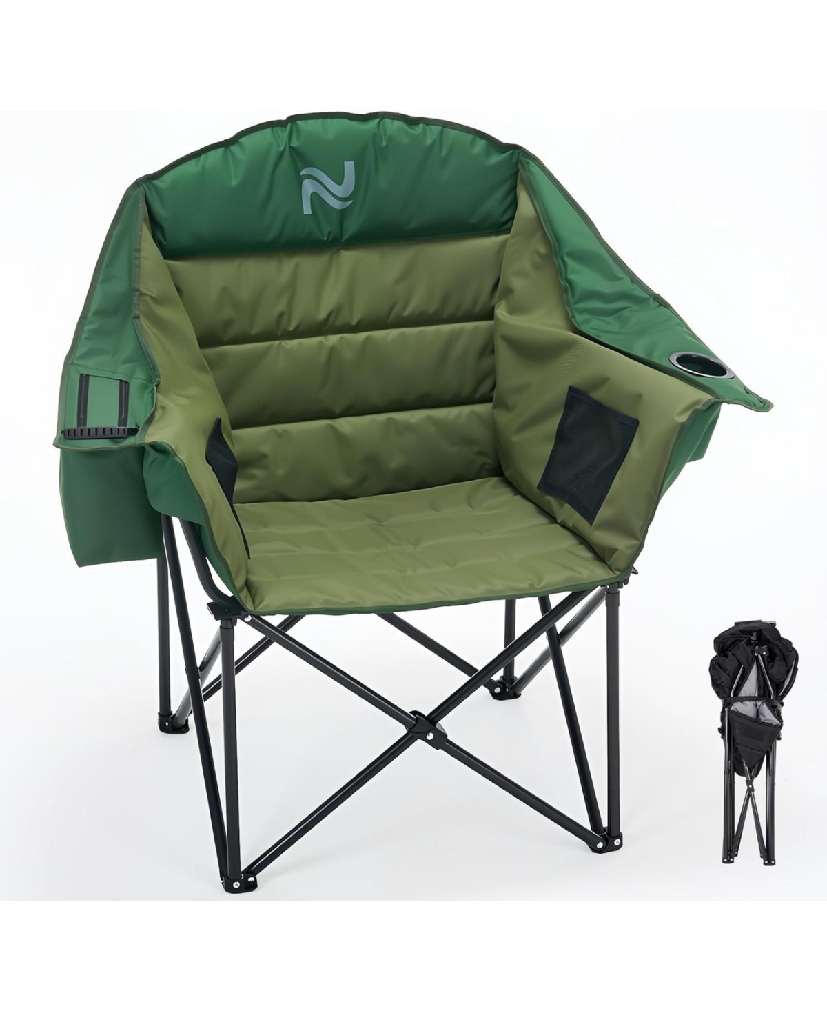 Click here for Mooncool Padded Camping Chair Portable Heavy Duty... prices