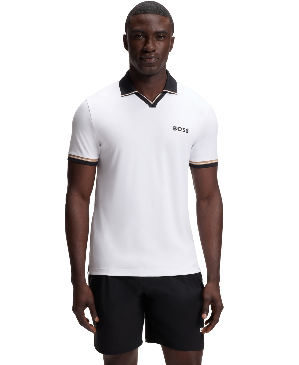 Click here for Boss by Hugo Boss Mens Signature-Stripe Active Sli... prices