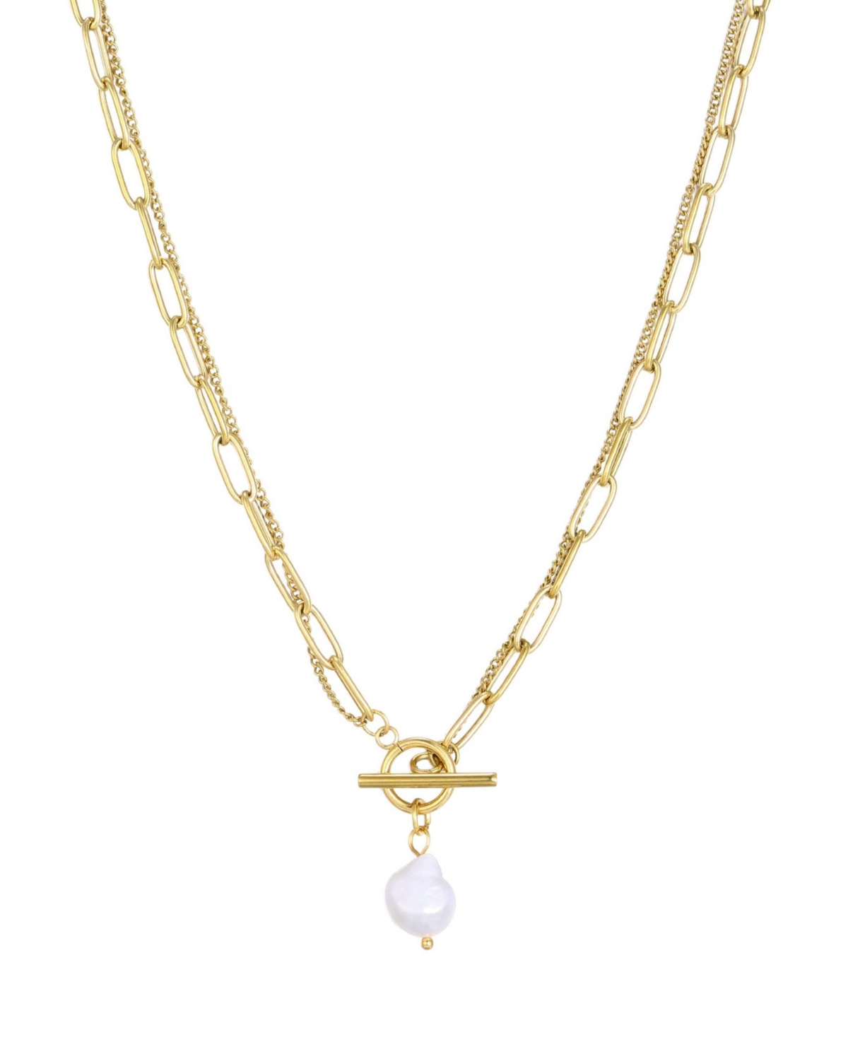 Click here for Adornia Tarnish Resistant Gold Layered Natural Fre... prices