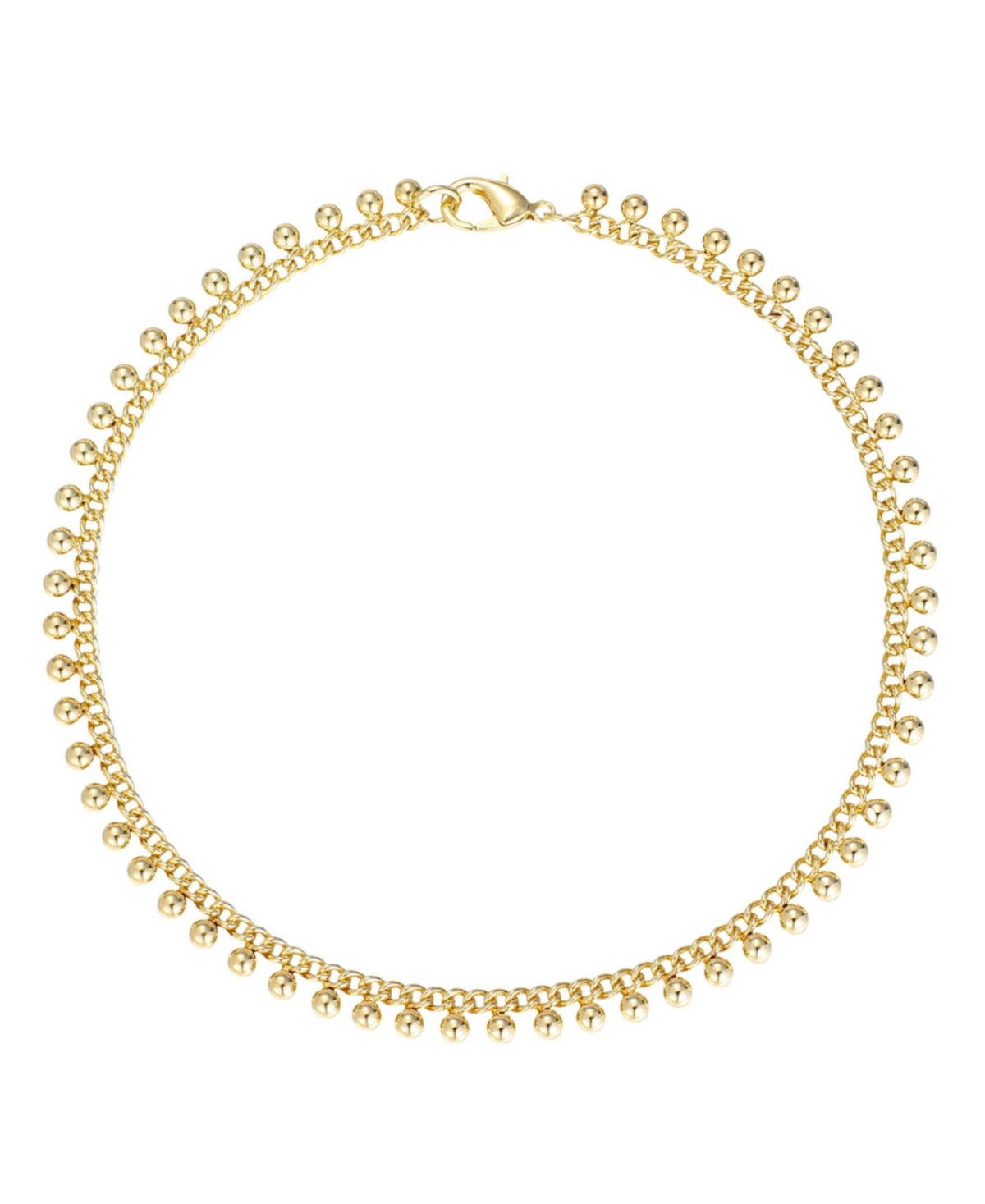 Click here for Adornia Gold Jingle Bells Anklet - Gold prices