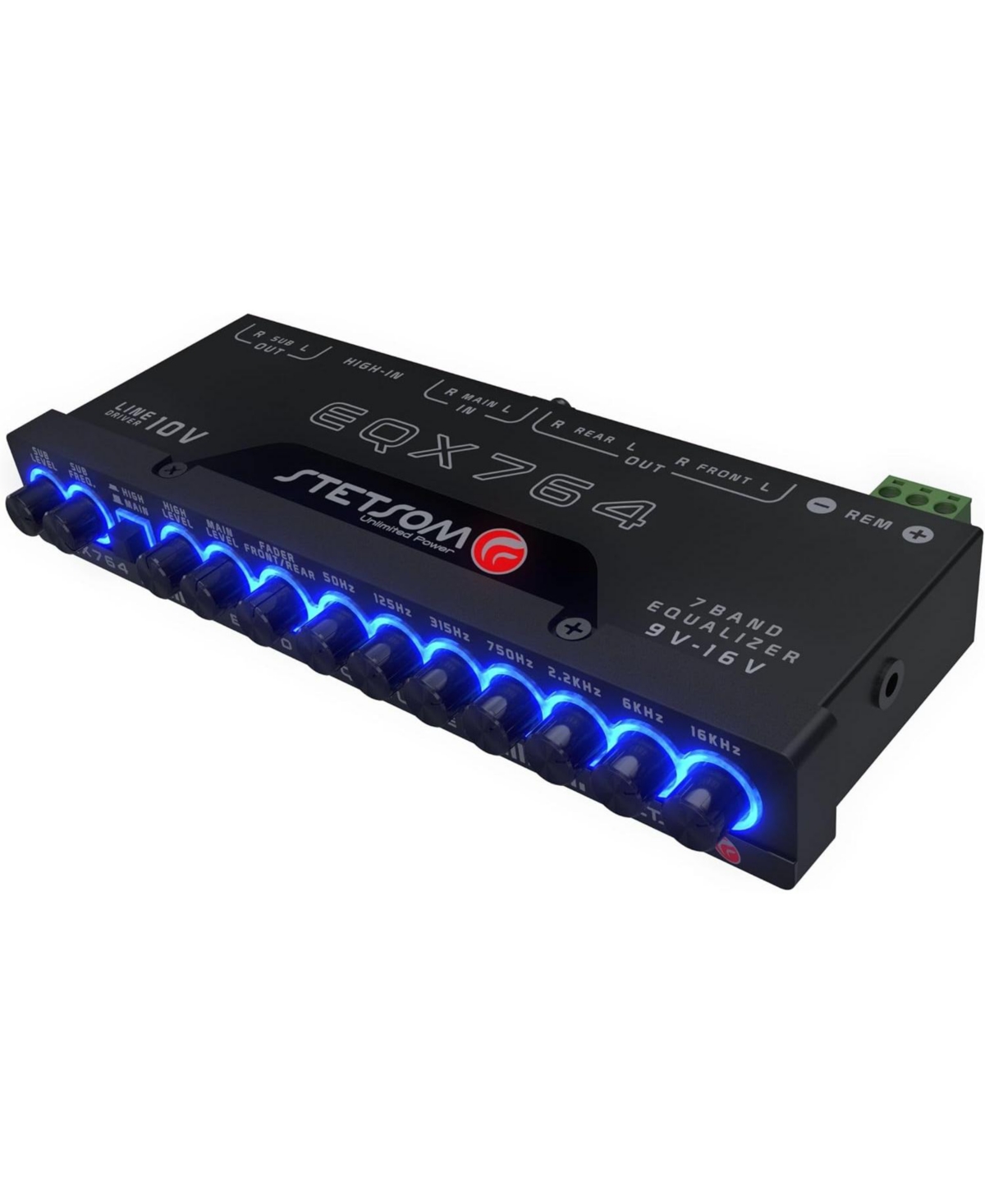 Click here for Stetsom EQX764 7-Band Car Audio Graphic Equalizer... prices