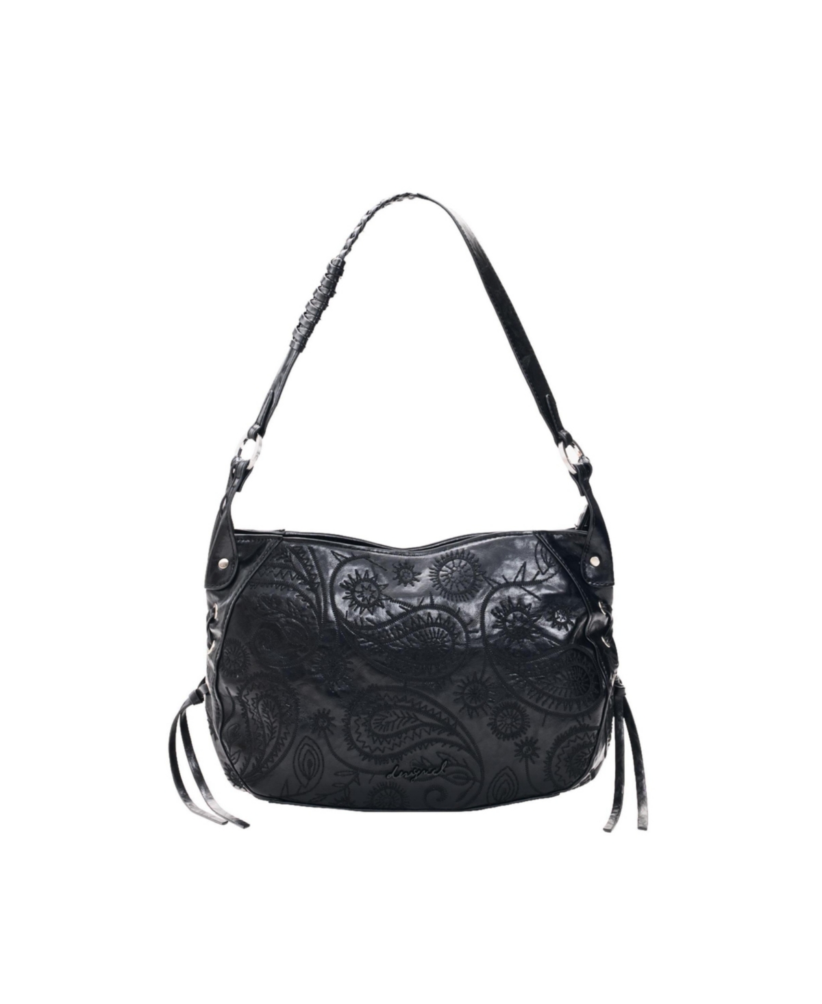 Click here for Desigual Womens Medium Bag - Black prices
