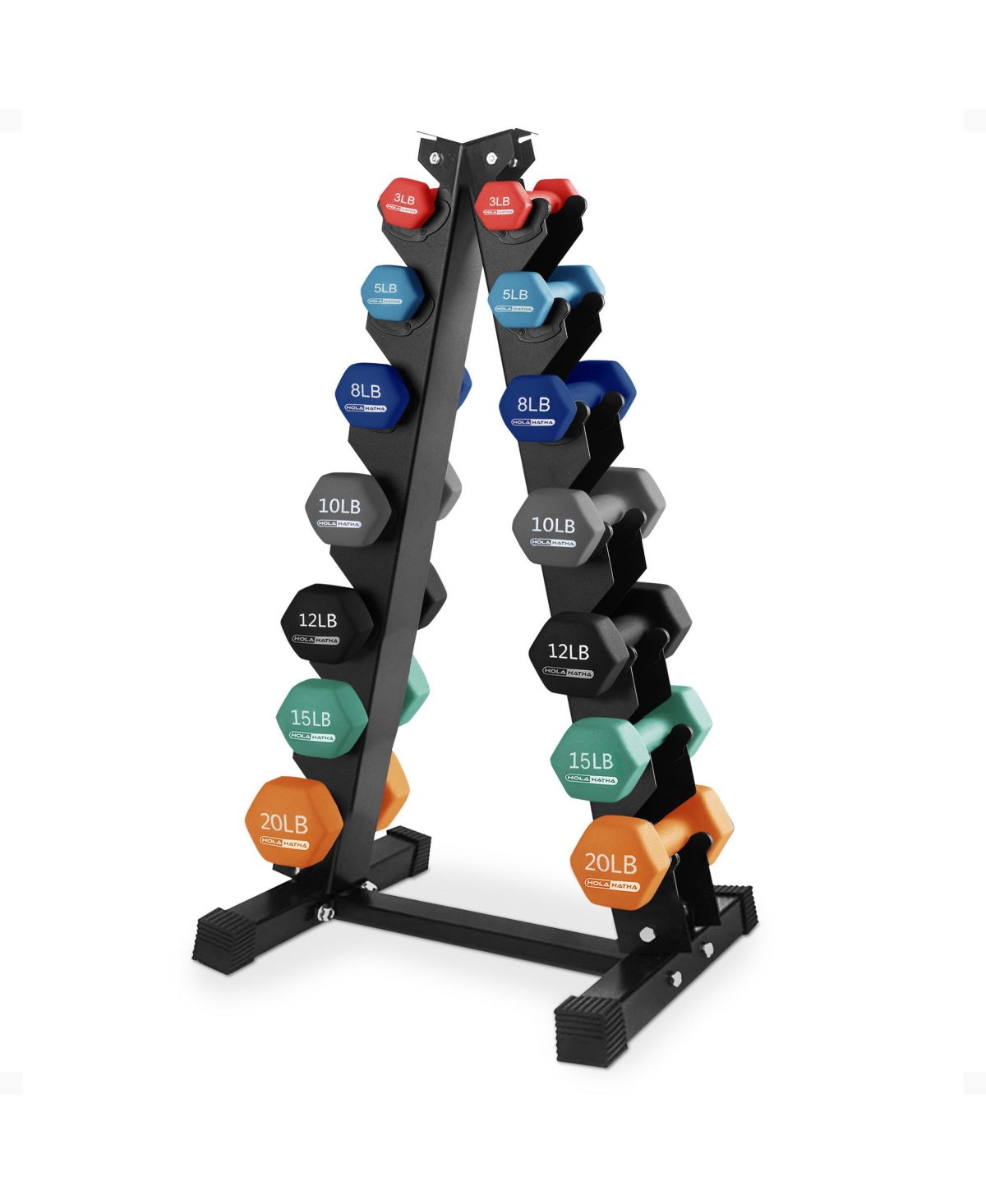 Click here for HolaHatha 146 Pound Neoprene Dumbbell Full Body We... prices
