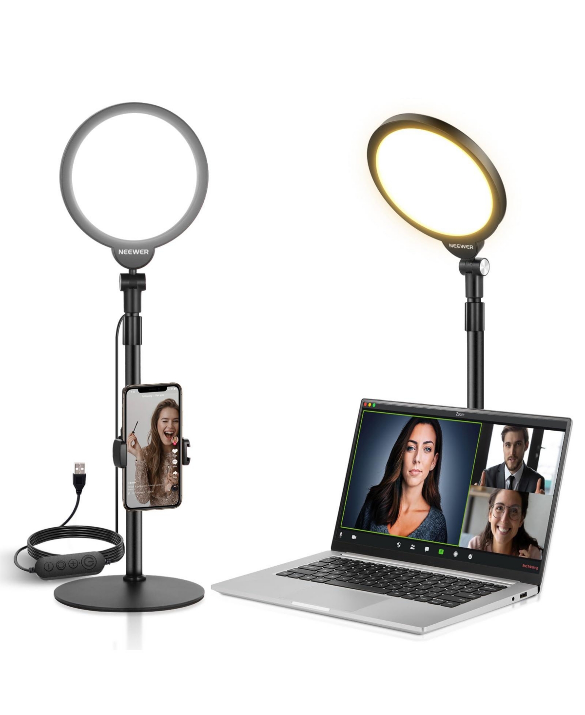 Click here for Neewer R06 Ring Light with 10W for select iPhone m... prices