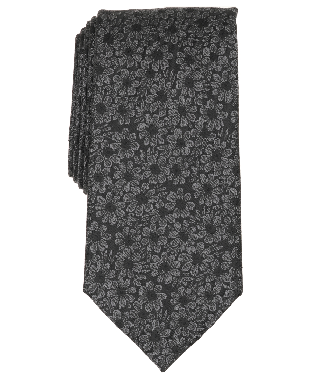 Click here for Michael Kors Mens Hubert Floral Classic Tie - Blac... prices