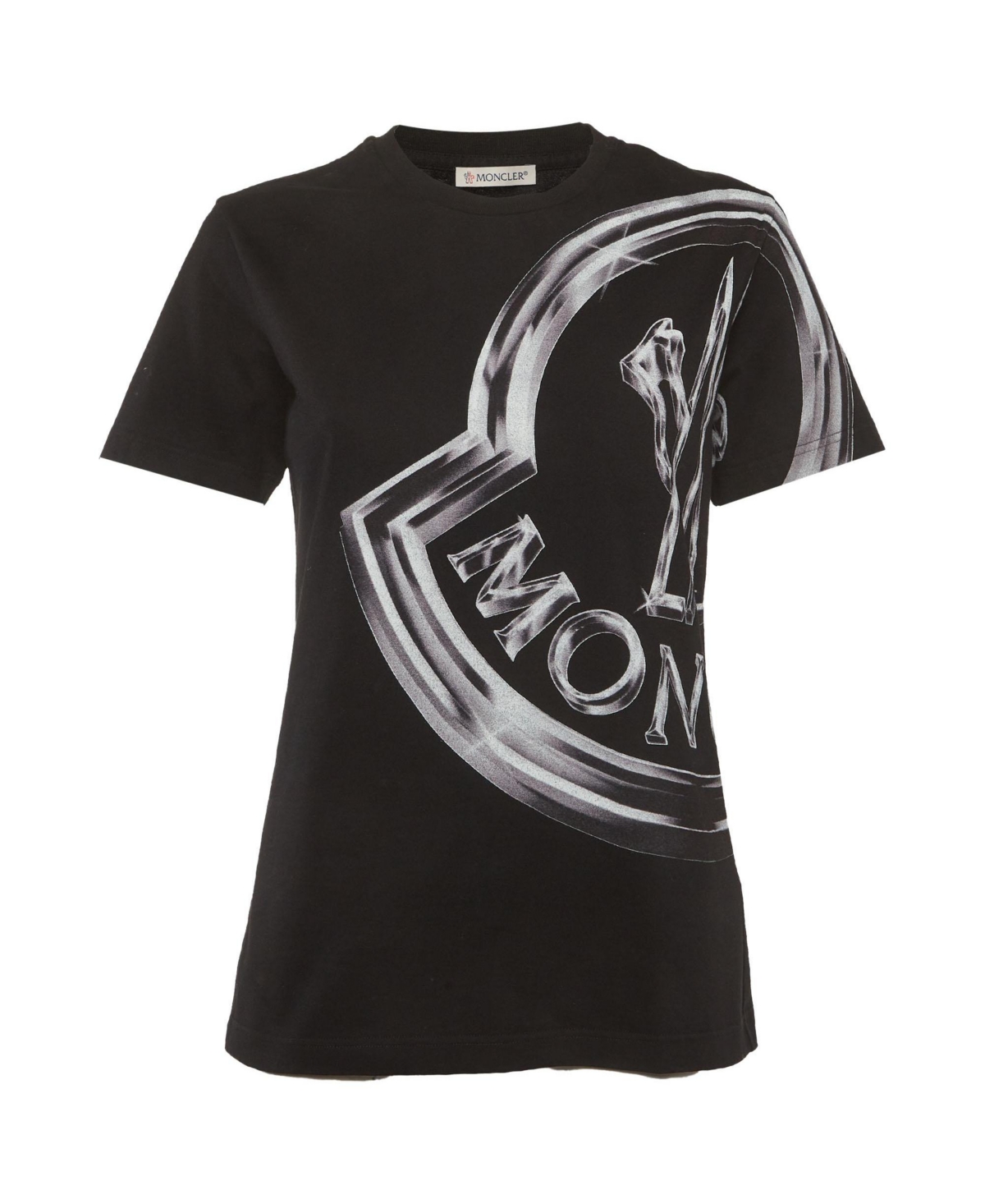 Click here for Pre-Owned Moncler Womens Metallic-Effect Logo Cott... prices