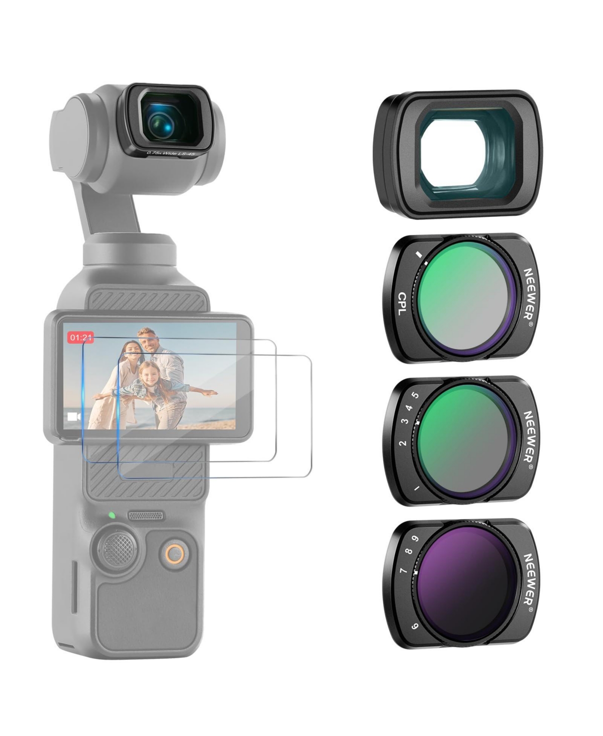 Click here for Neewer Fl-B15 Camera Lens Accessory with ND64-512... prices