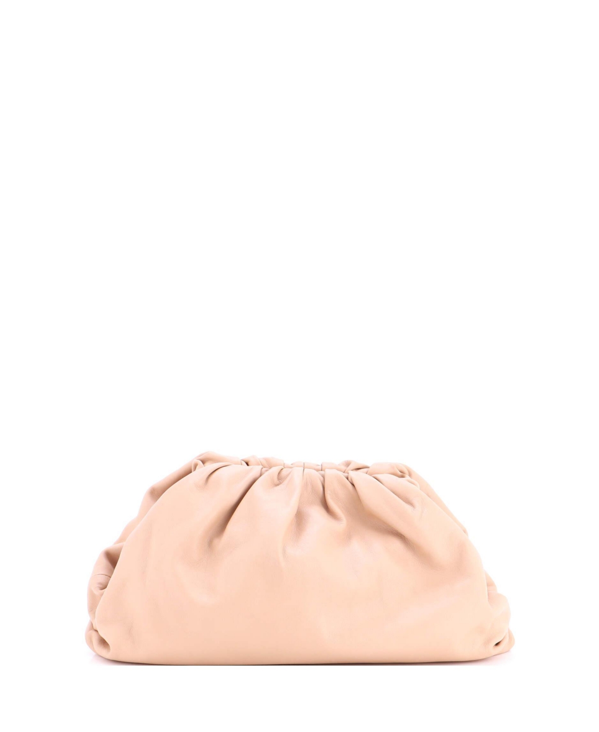Click here for Pre-Owned Bottega Veneta The Pouch Leather - Natur... prices