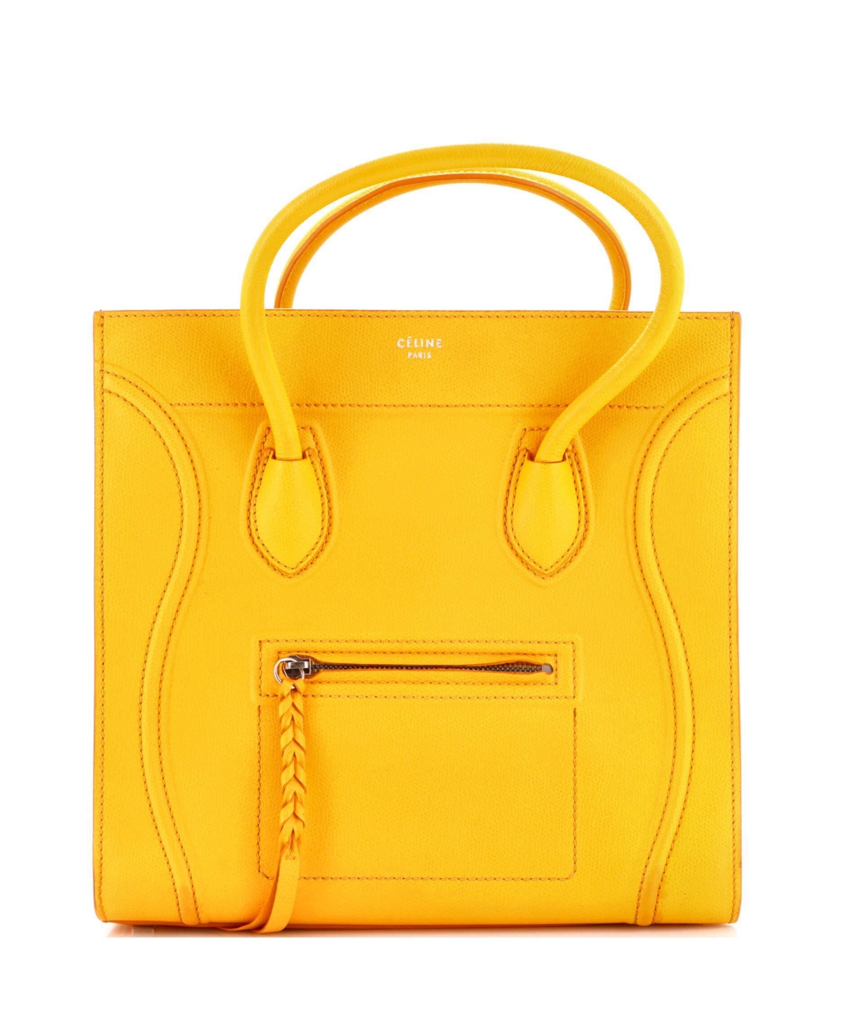 Click here for Pre-Owned Celine Medium Phantom Bag Grainy Leather... prices