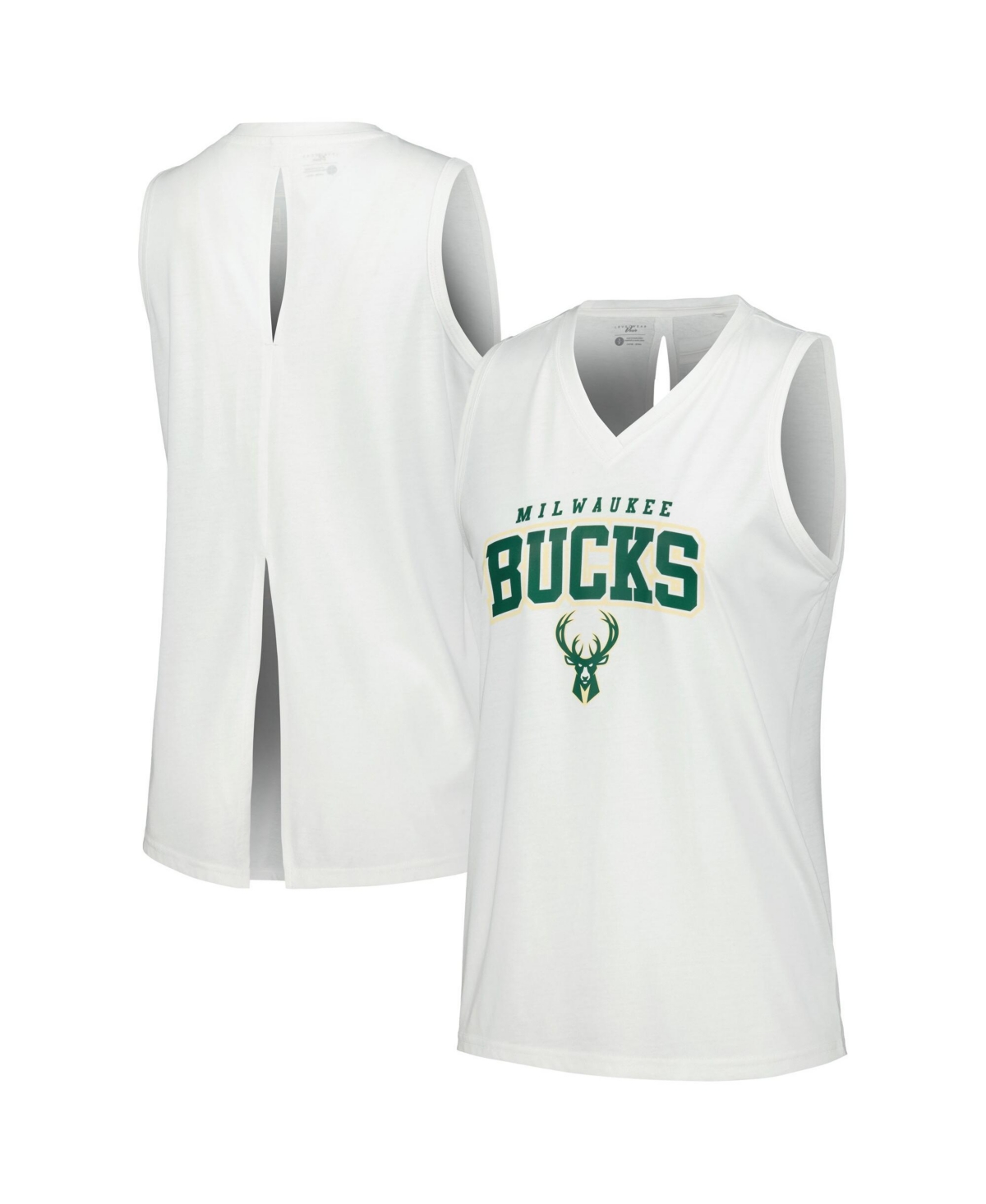 Click here for LevelWear Womens White Milwaukee Bucks Paisley Pee... prices