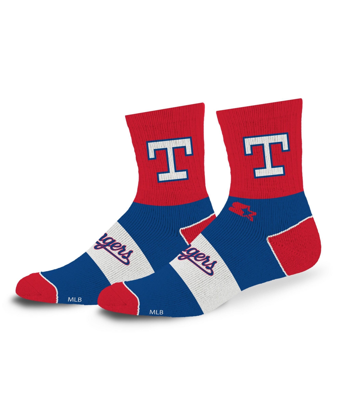 Click here for Starter Mens and Womens Texas Rangers Trifecta Thr... prices