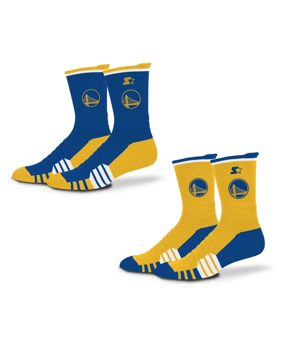 Click here for Starter Mens and Womens 2-Pack Royal/Gold Golden S... prices