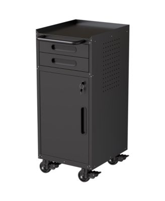 Click here for Viyet 34 Slim Rolling Tool Cabinet Space Saving Na... prices