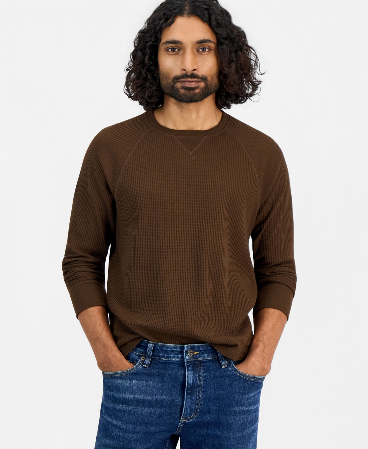 Click here for Sun + Stone Mens Waffle-Knit Thermal Shirt  Macys... prices