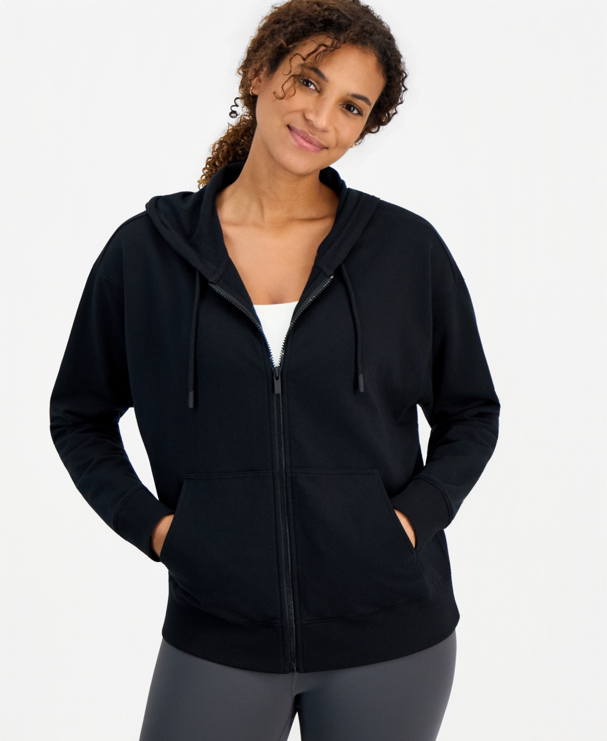 Click here for Id Ideology Womens Oversized Fleece Hoodie  Macys... prices