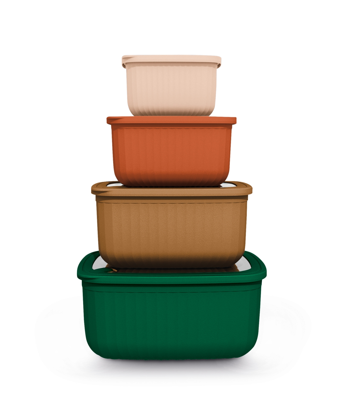 Click here for Art & Cook 8-Pc. Rectangle Bowl Set with Lids - Te... prices