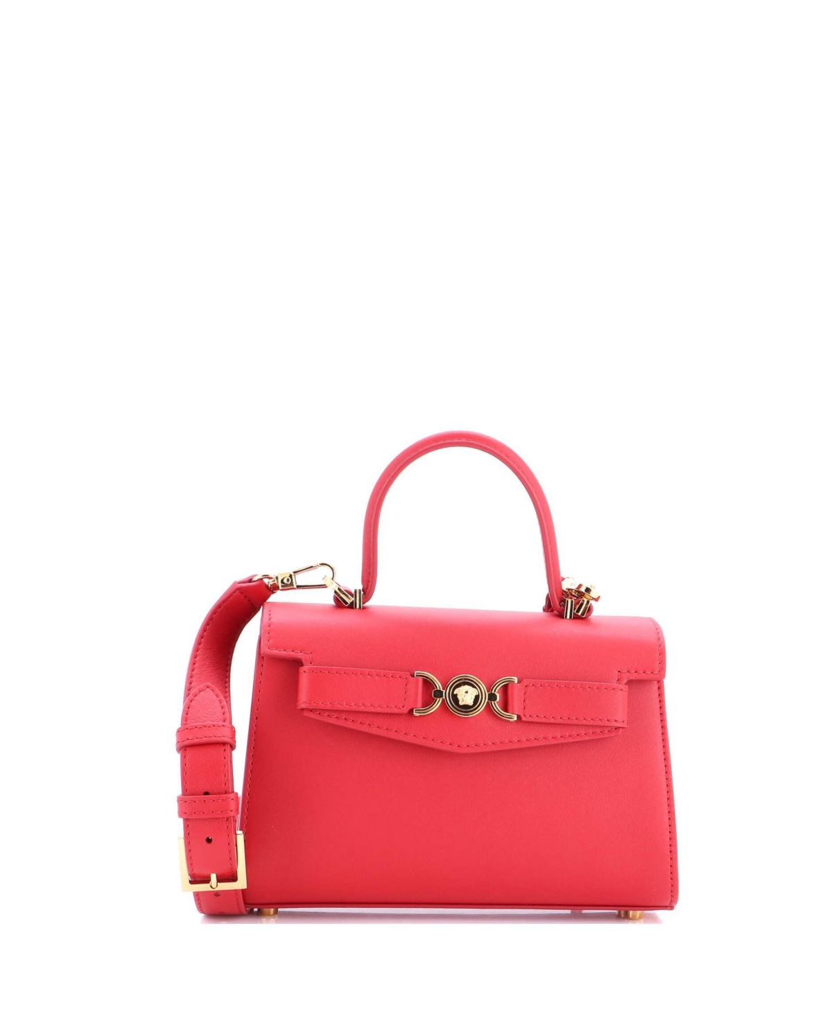 Click here for Pre-Owned Versace Small Medusa 95 Top Handle Bag L... prices