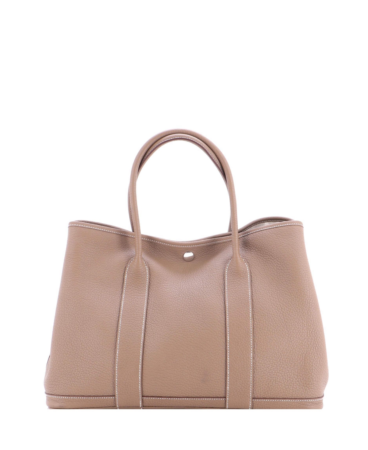 Click here for Pre-Owned HERMES 36 Garden Party Tote Leather - Gr... prices