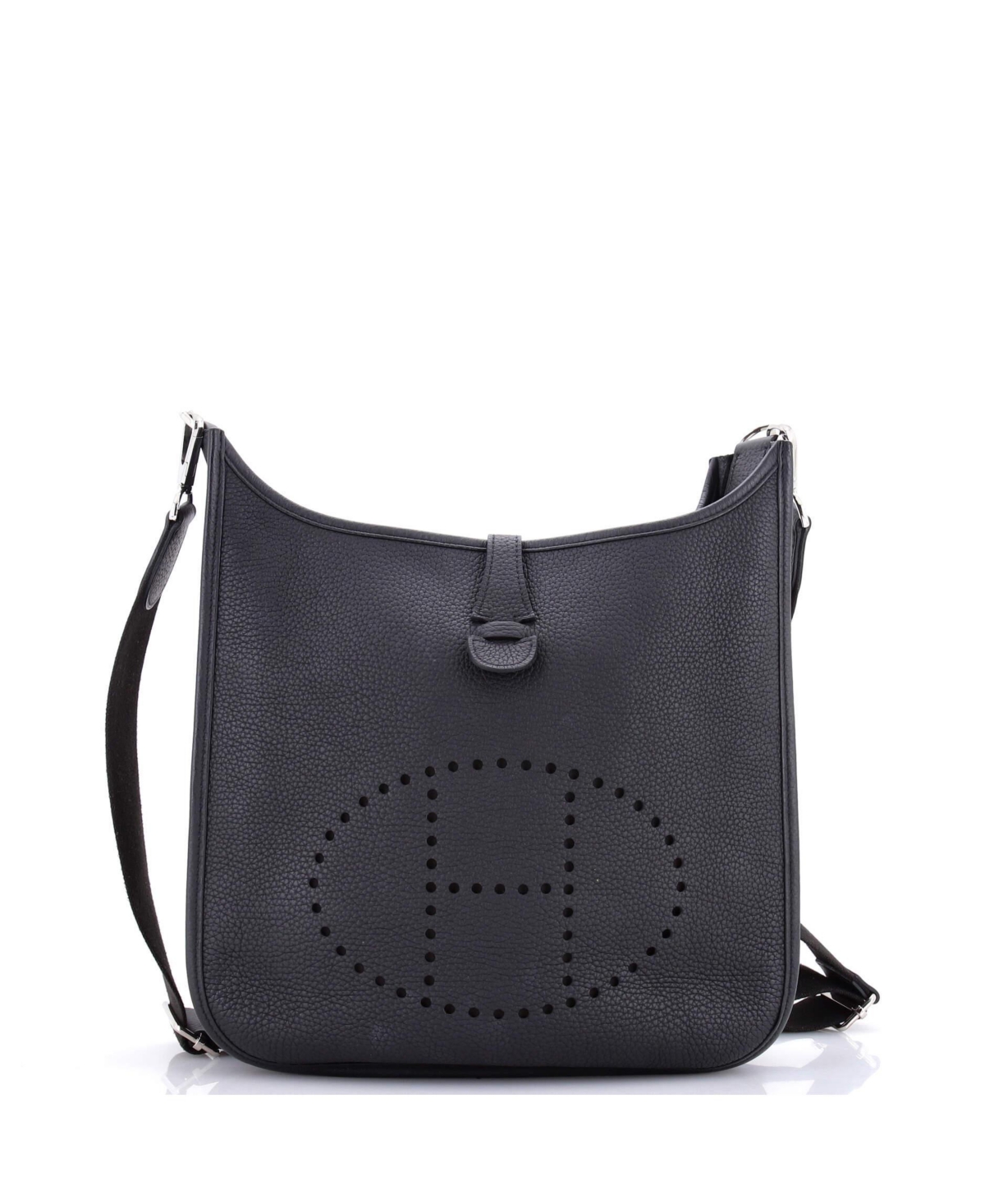 Click here for Pre-Owned HERMES Pm Evelyne Bag Gen Iii Clemence -... prices